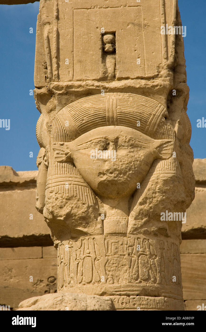 Dendera ruins hi-res stock photography and images - Alamy