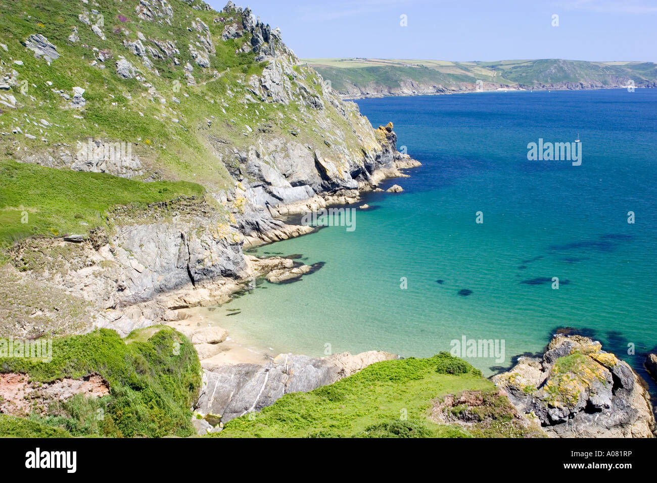 Starehole Cove, Devon, UK Stock Photo - Alamy