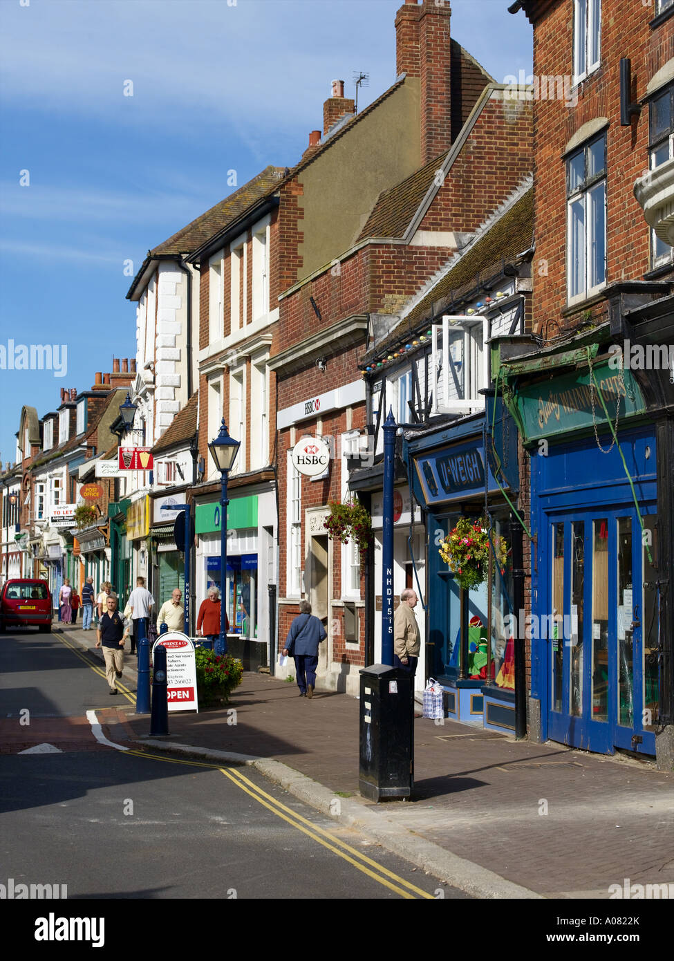 Kent, Hythe High Stree Stock Photo - Alamy
