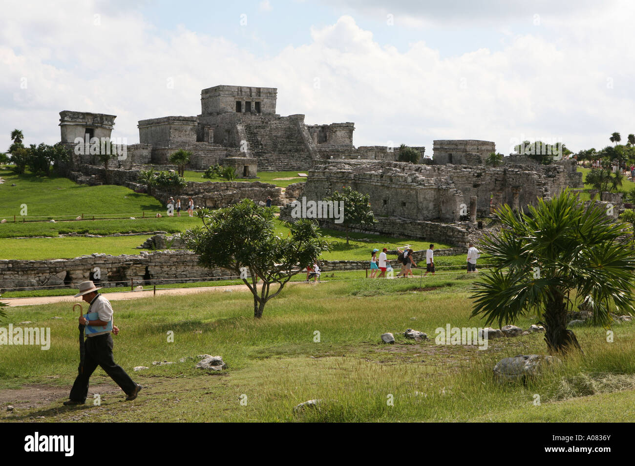 Tulum, ancient walled city in Yucatan Peninsula, Mexico Stock Photo - Alamy