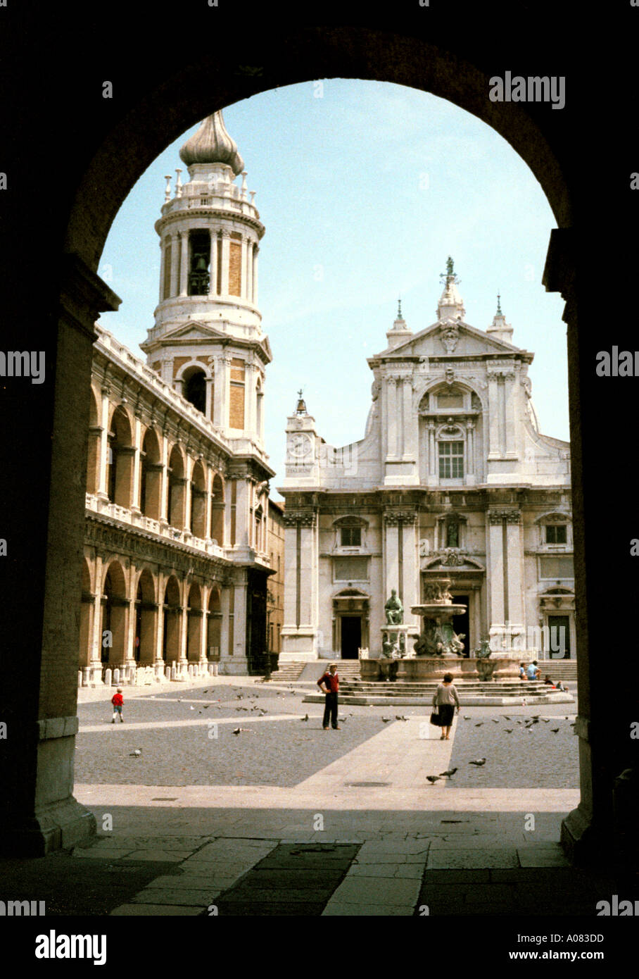 Basilica of Loreto Stock Photo - Alamy