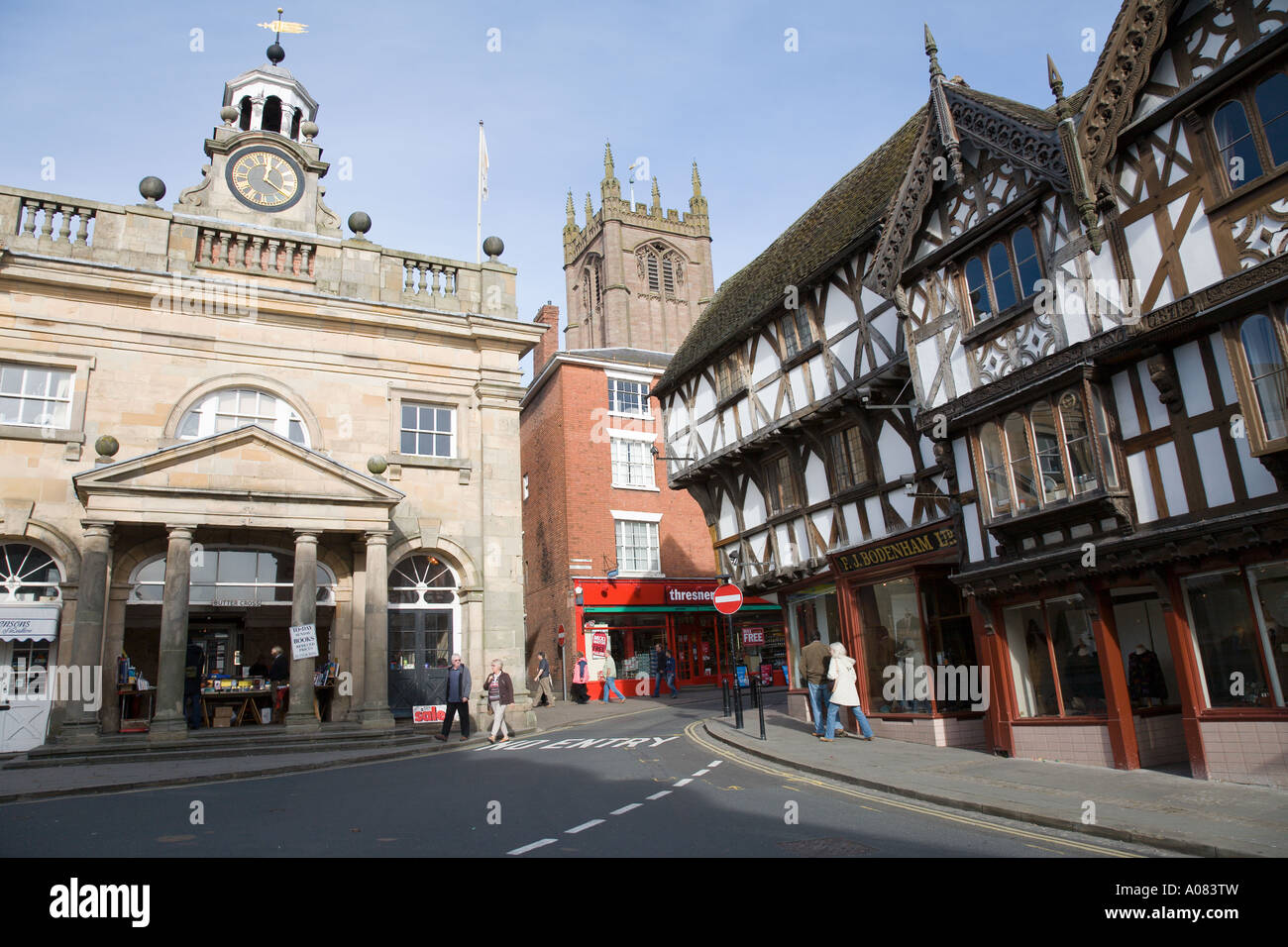 Towns of the welsh marches hi-res stock photography and images - Alamy