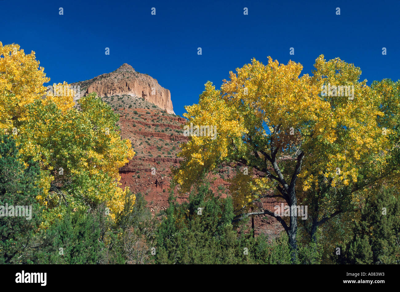 Fall color near santa fe hi-res stock photography and images - Alamy