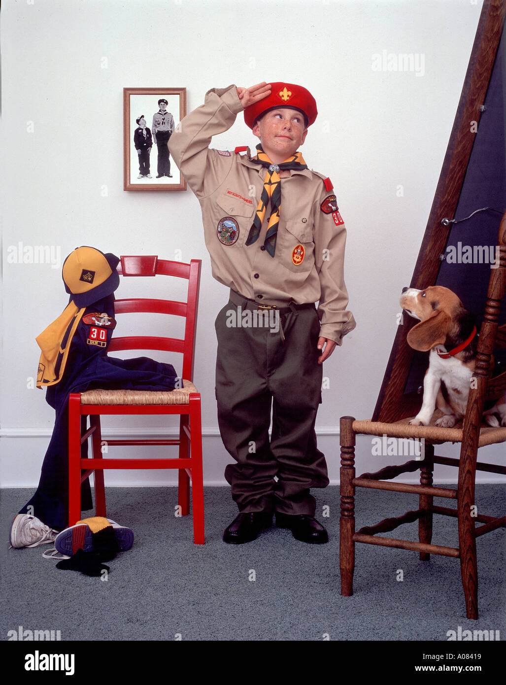 Want to Be Scout Stock Photo - Alamy