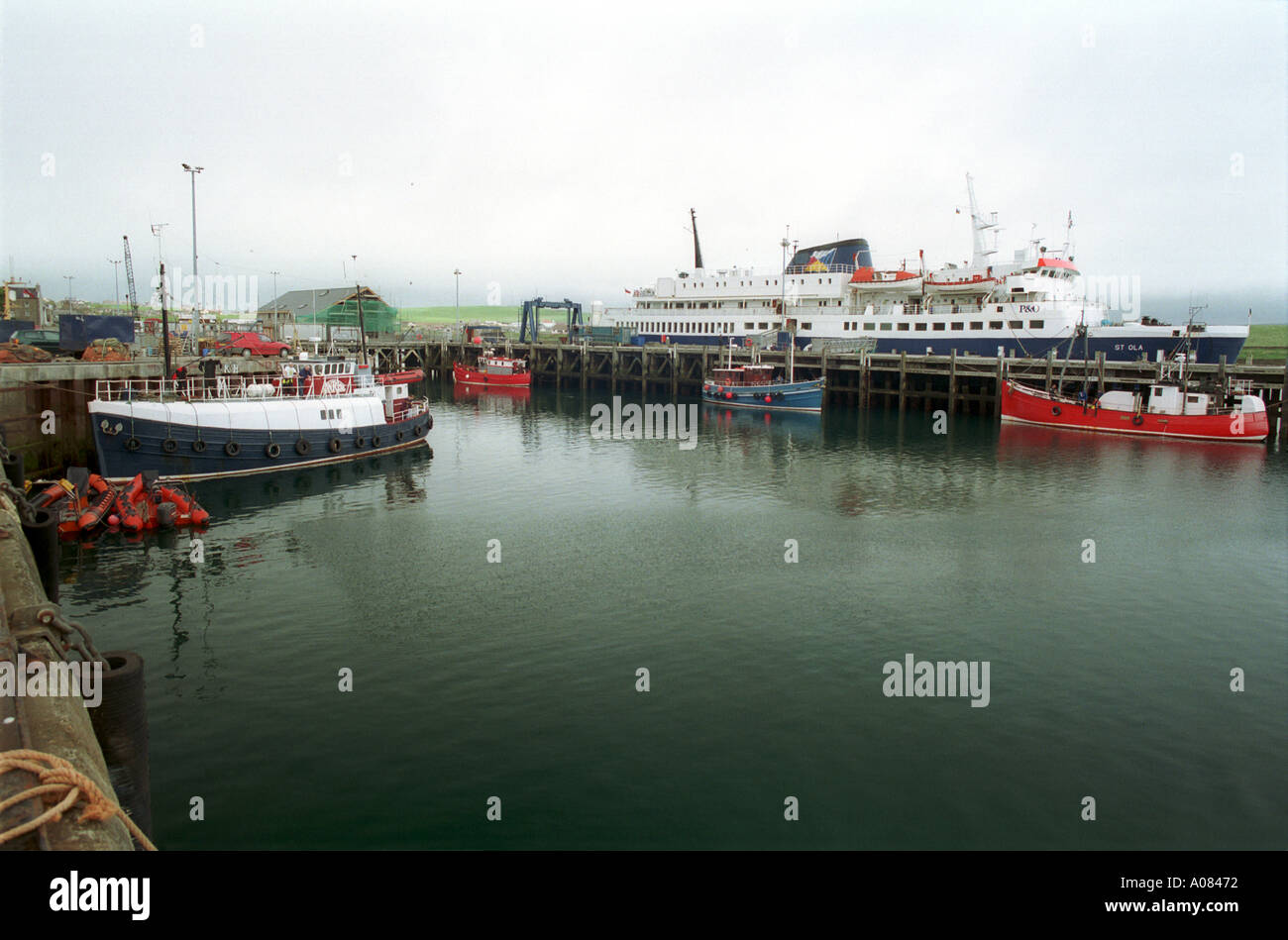 Stromness Harbour Orkney Scotland Stock Photo - Alamy