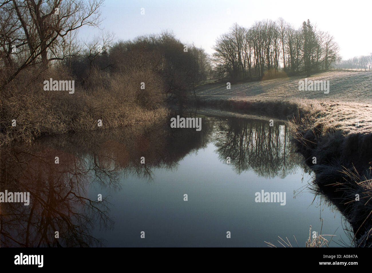 River Cart Pollock Park Glasgow Scotland Stock Photo - Alamy