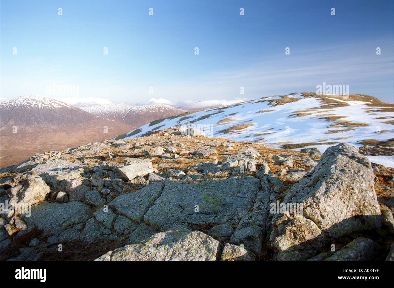 Rannoch Moor Glencoe Scotland Stock Photo - Alamy