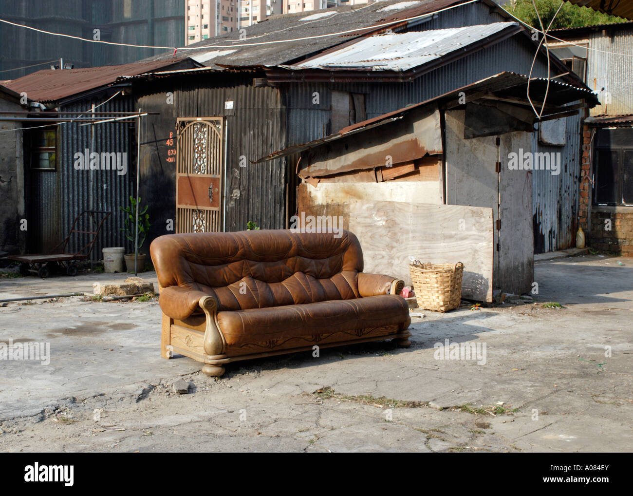 Chinese Fishing Shacks