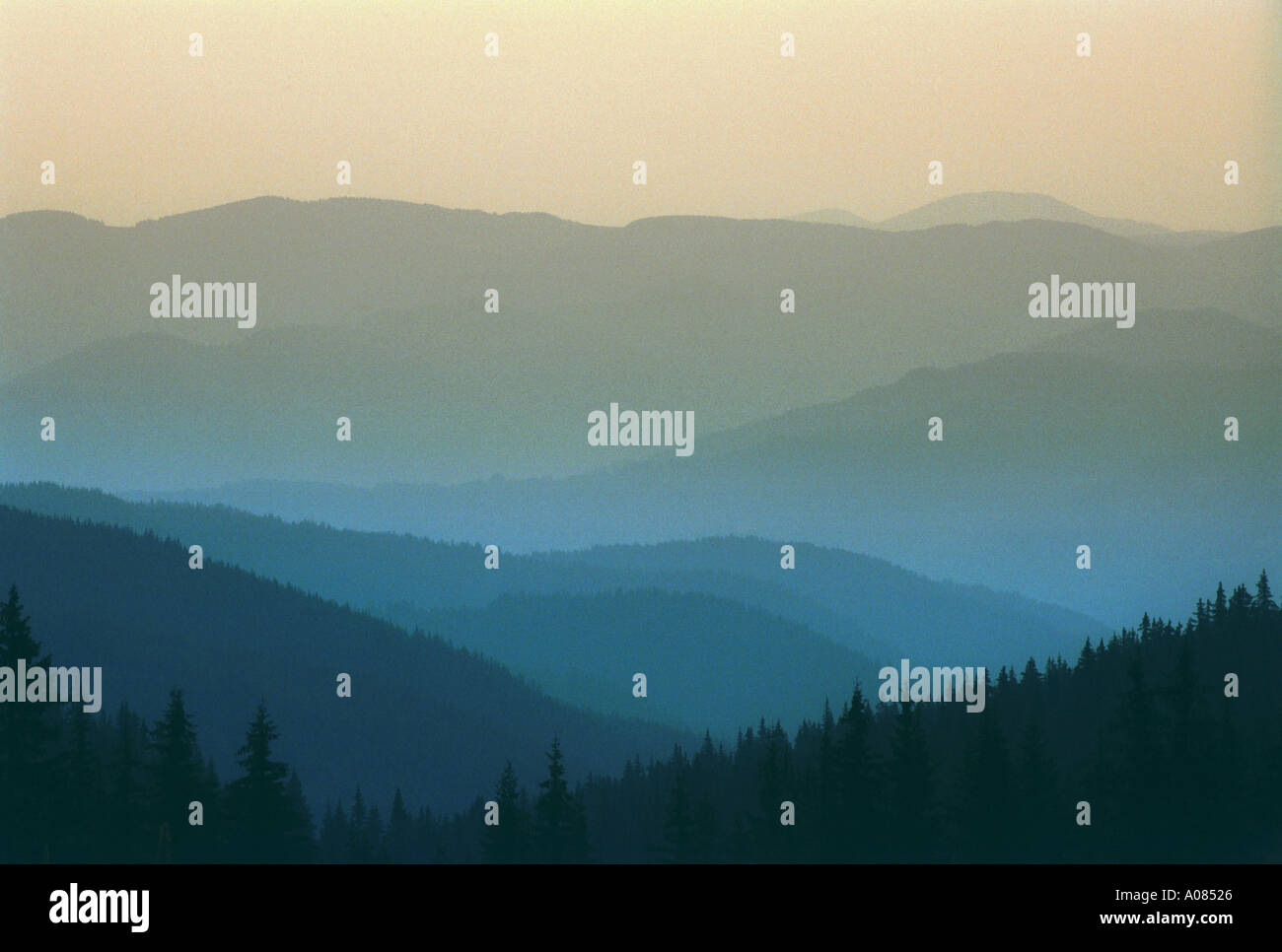 Landscape Rodopi Mountain Bulgaria Stock Photo - Alamy