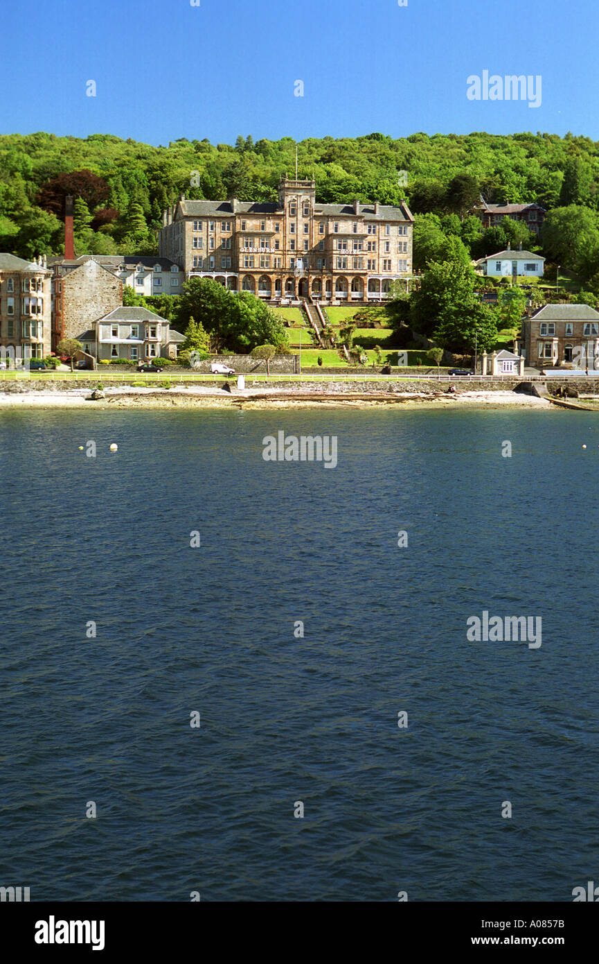 Glenburn Hotel Rothesay Isle of Bute Scotland Stock Photo - Alamy