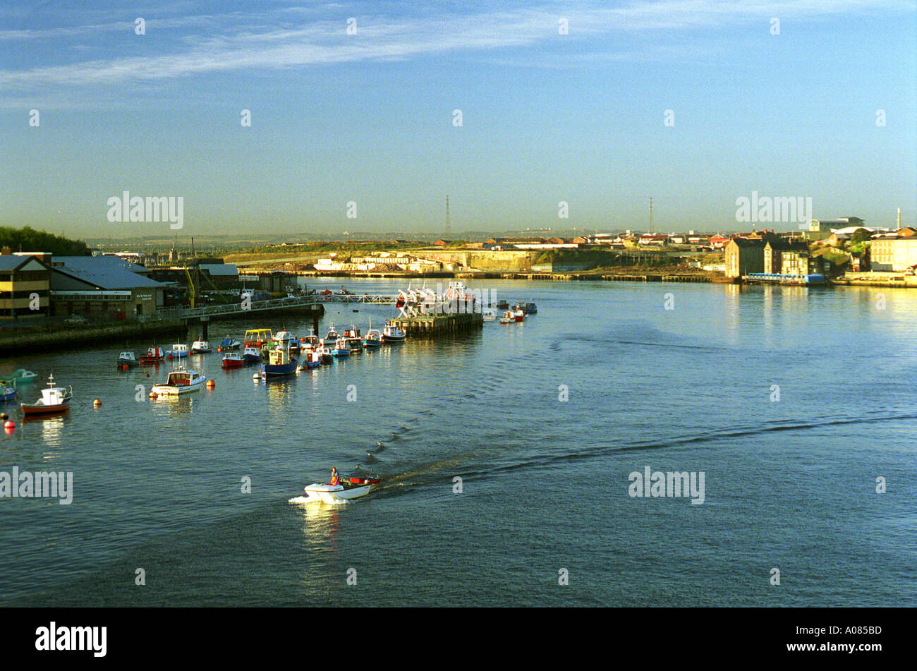 River Tyne Newcastle England Stock Photo - Alamy