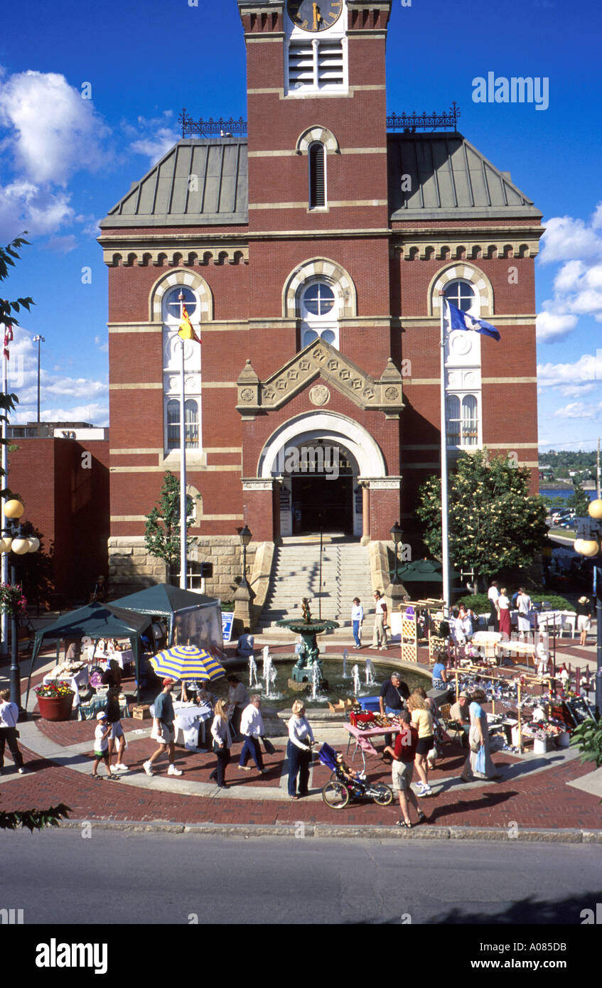 City Hall Fredericton Stock Photo - Alamy