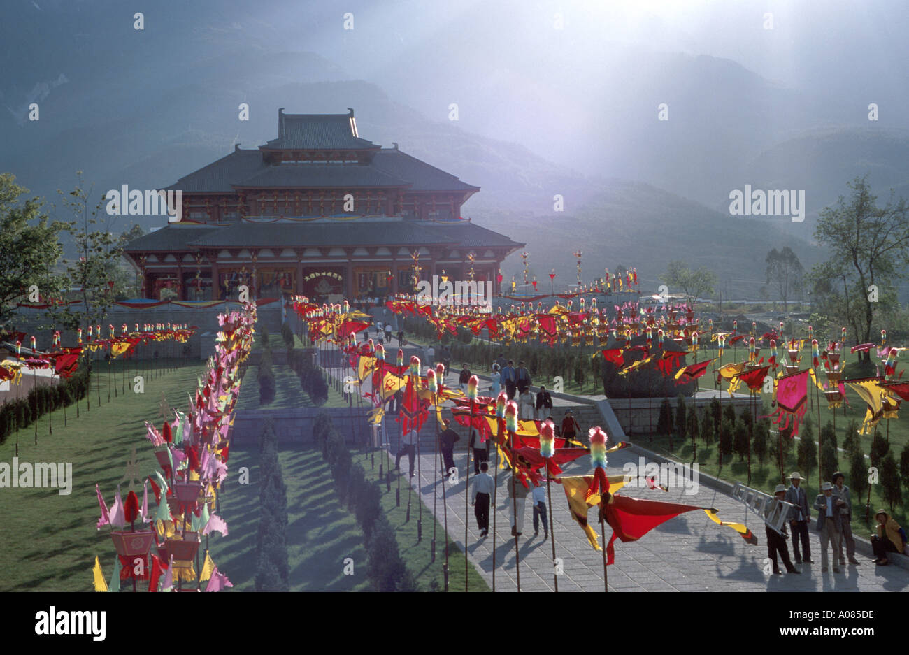 Three Buddhist Pagodas In Dali High Resolution Stock Photography and ...