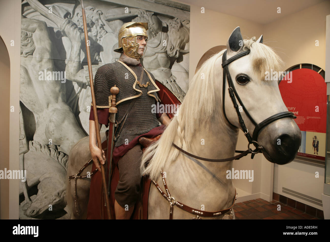 Roman armour museum hi-res stock photography and images - Alamy