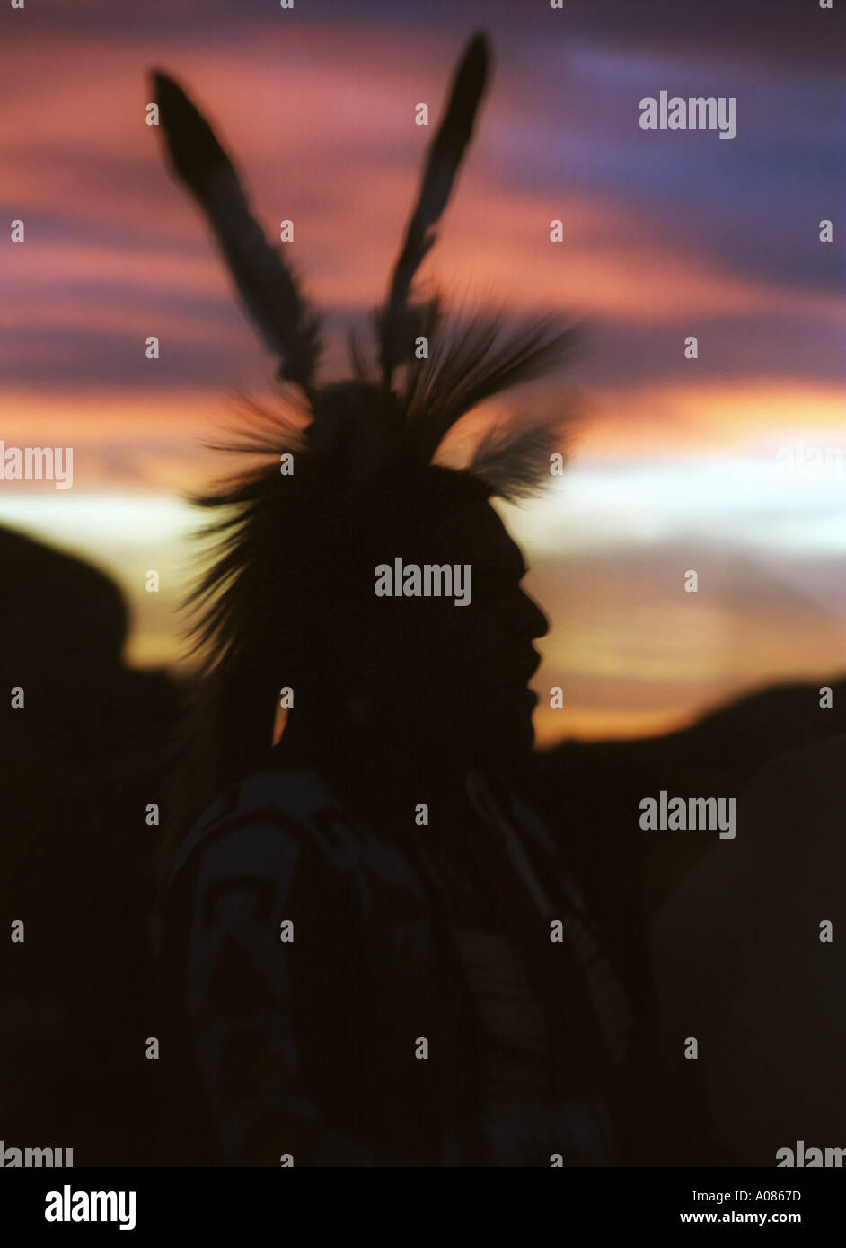 Native american chanting hi-res stock photography and images - Alamy