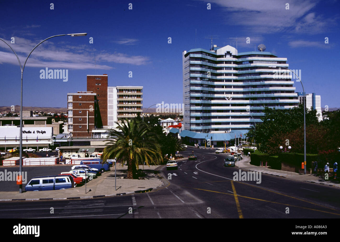 Namibia city of Windhuk Windhoek Stock Photo - Alamy