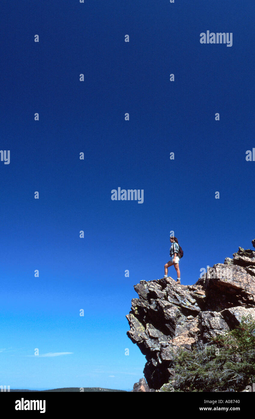 hiking Mount Carleton New Brunswick Canada Stock Photo - Alamy