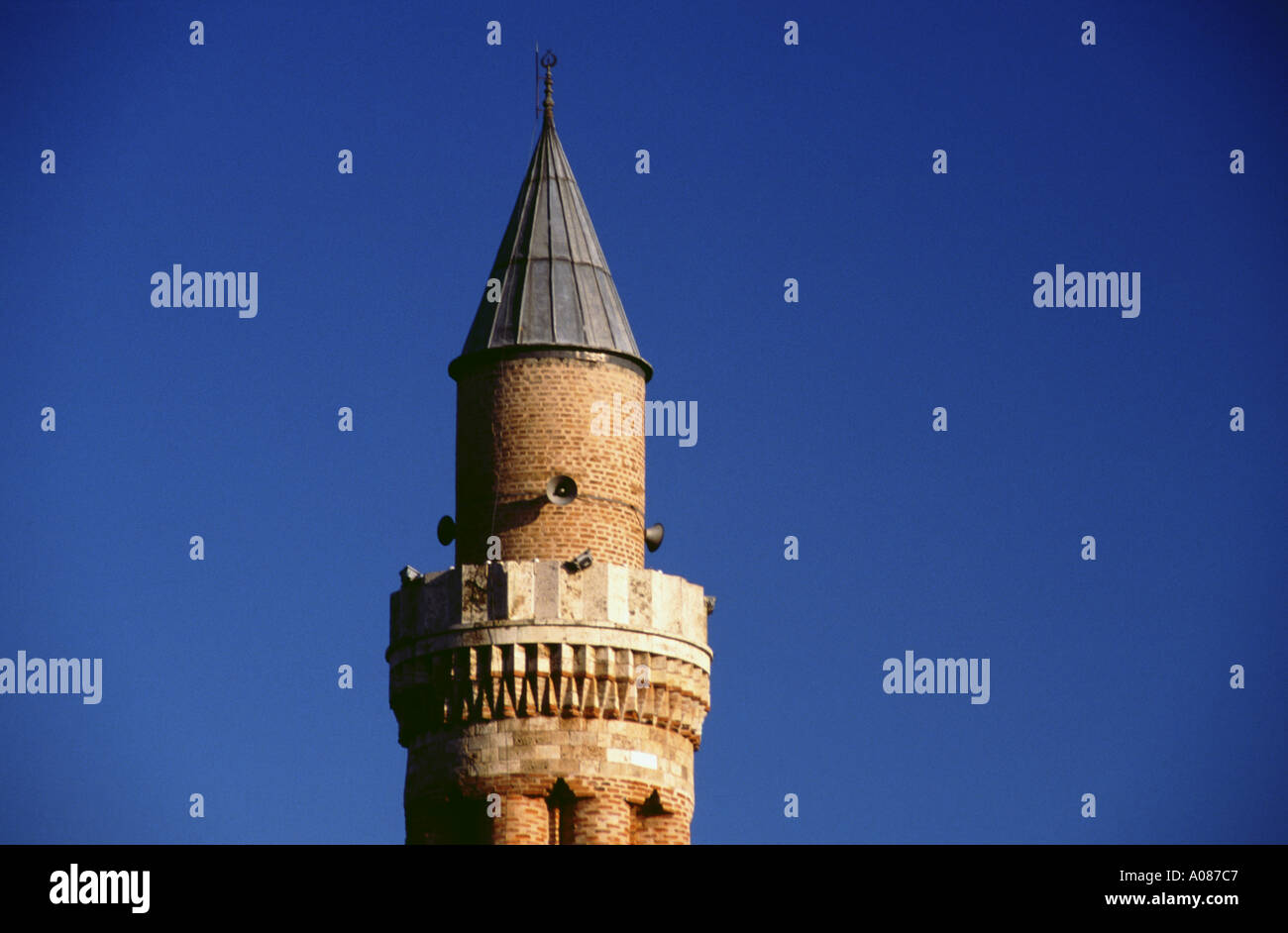 Turkey the minaret of Antalya Stock Photo - Alamy