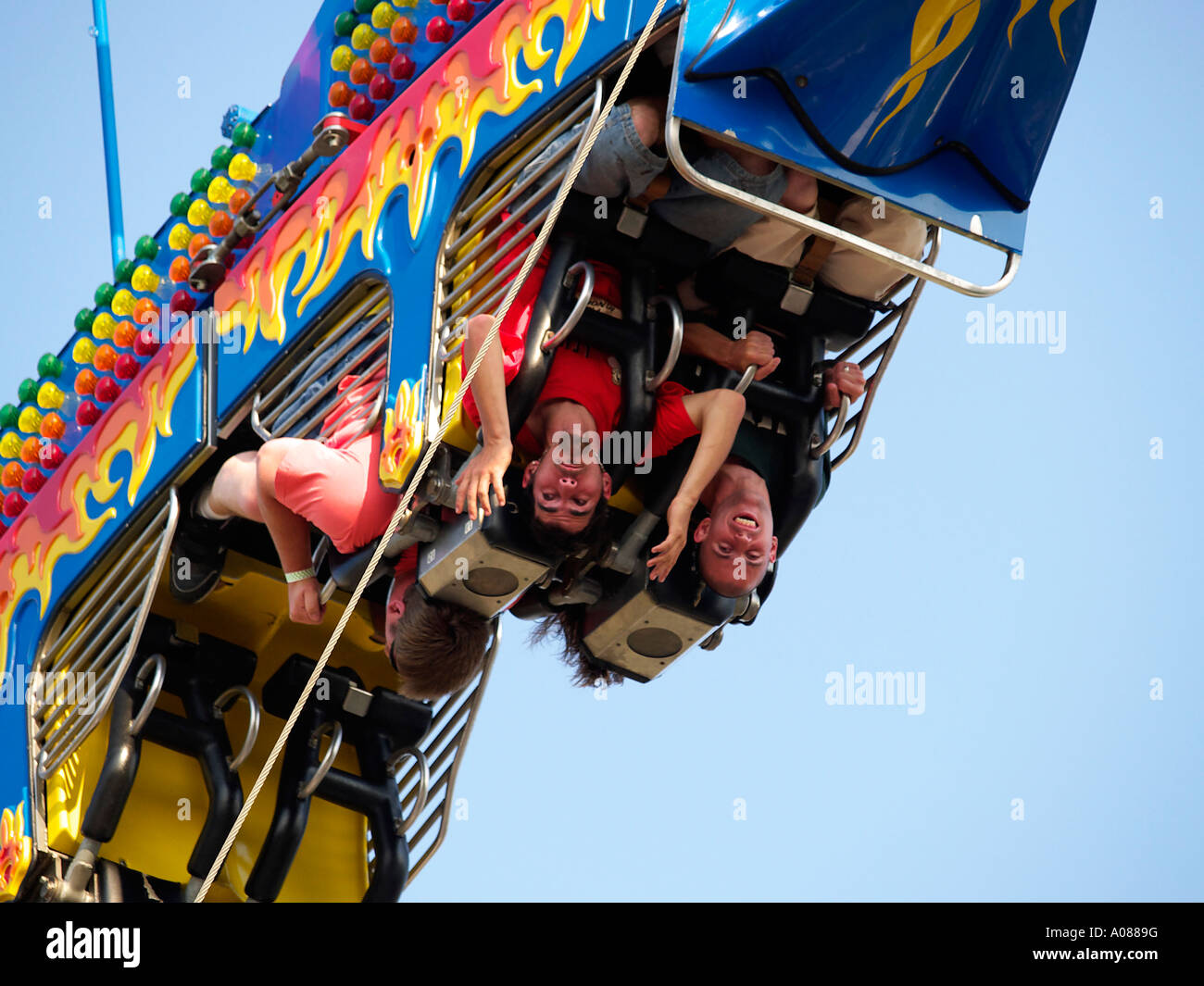 Coaster riders hi-res stock photography and images - Alamy