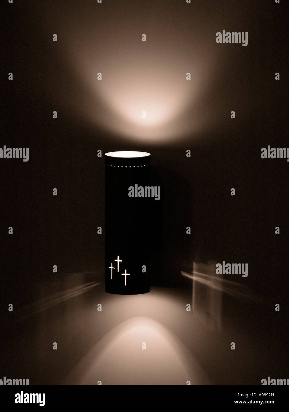 Sanctuary lamp inside church hi-res stock photography and images - Alamy