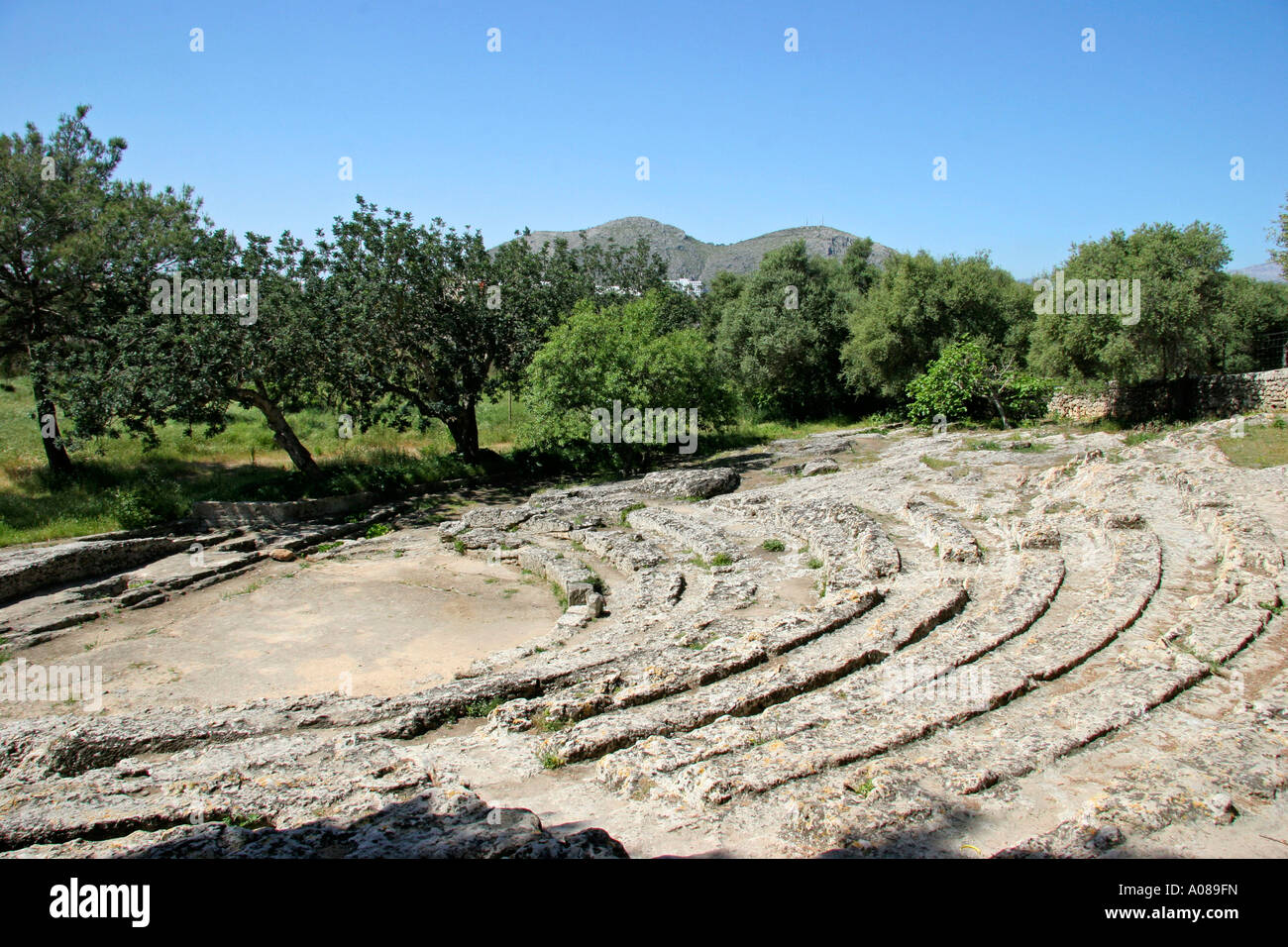 Mallorca Teatro Romano de Pollentia bei Alcudia, Roman Theatre at ...