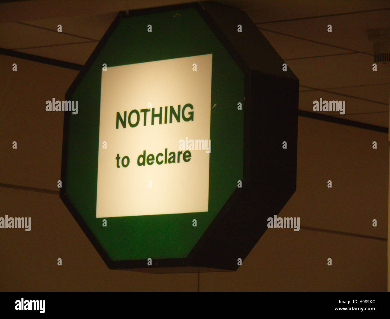 Nothing to declare hi-res stock photography and images - Alamy