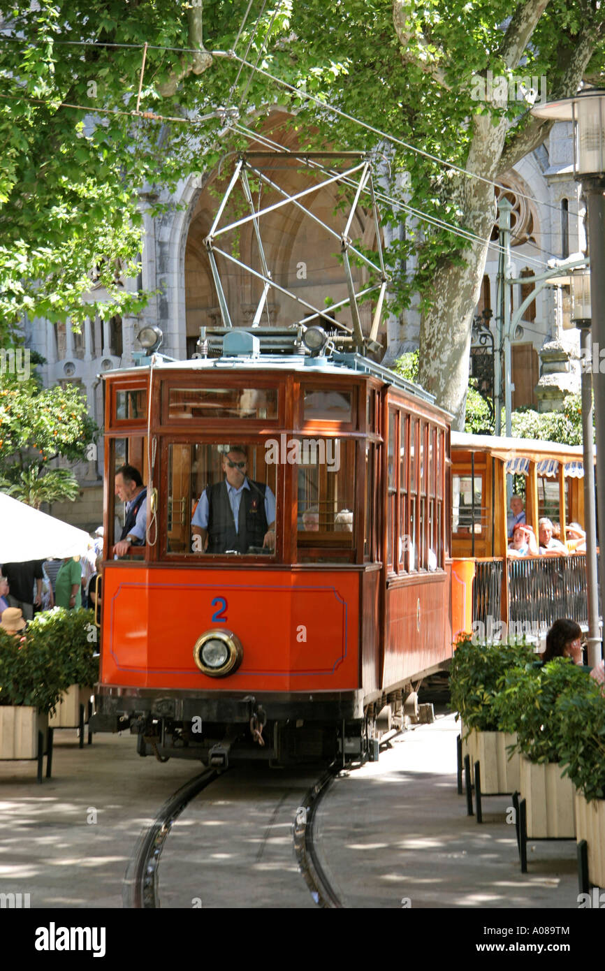 Mallorca, Orangenexpress Nostalgie Bahn in Soller orangesexpress ...