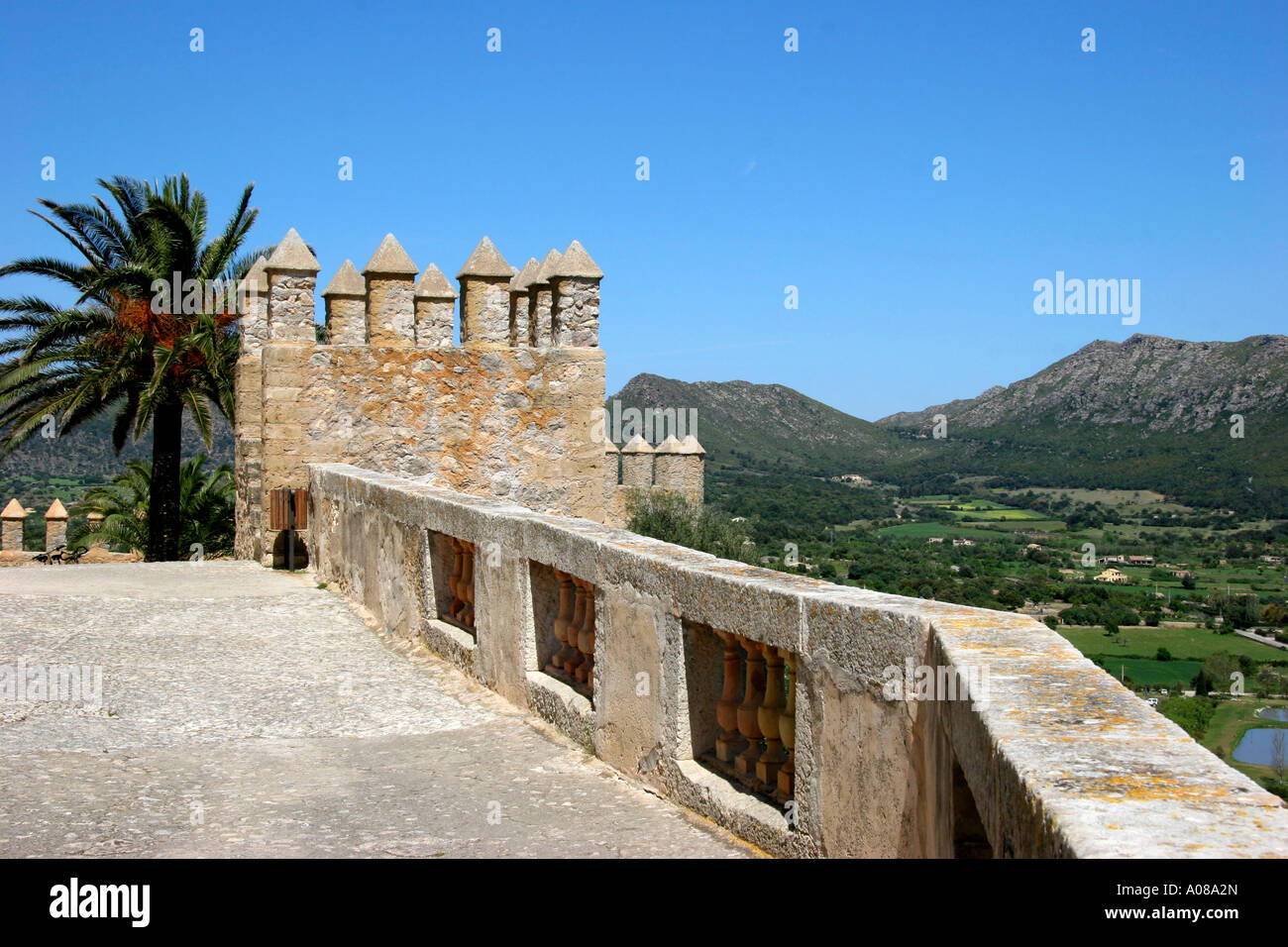 Mallorca Burg von Artà, castle of Arta Stock Photo - Alamy