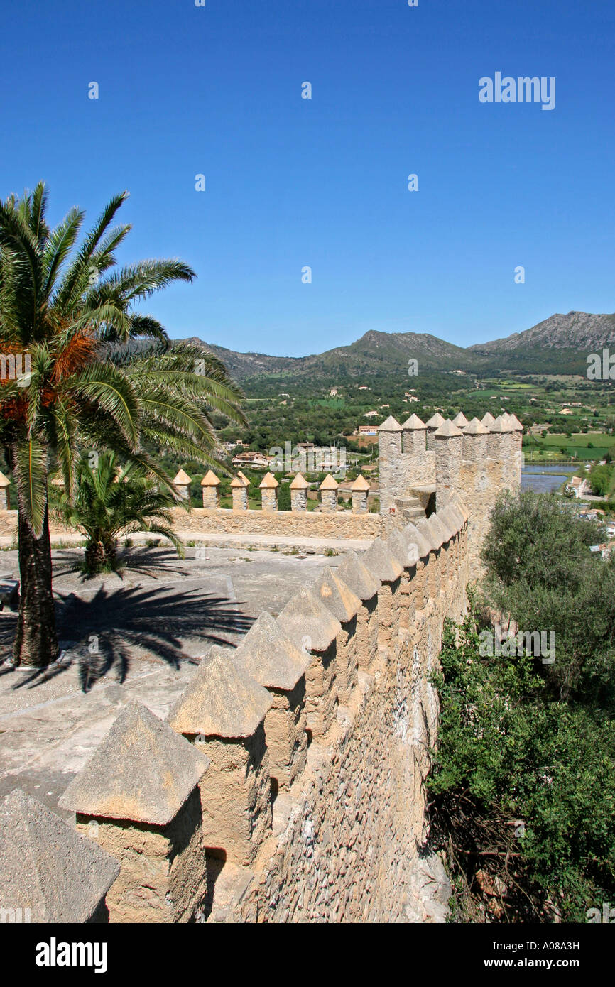 Mallorca Burg von Artà, castle of Arta Stock Photo - Alamy