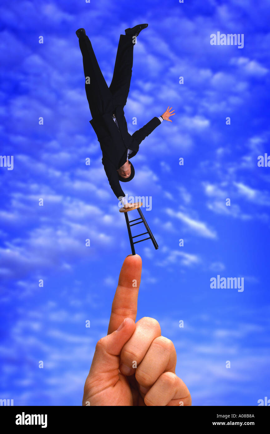 Hand balancing circus hi-res stock photography and images - Alamy