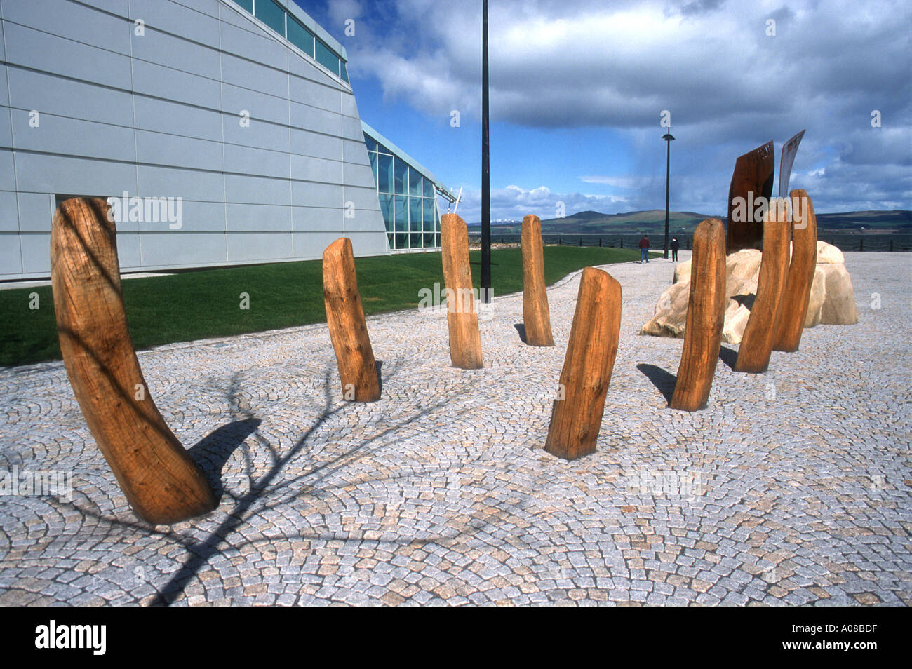 Outside Greenock leisure centre Scotland Stock Photo - Alamy