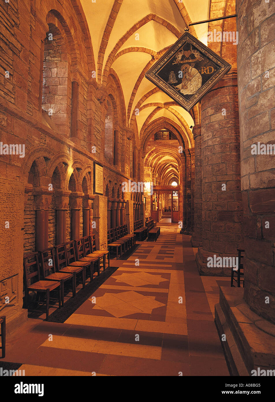 dh St Magnus Cathedral KIRKWALL ORKNEY Mort Bord devils board and North ...