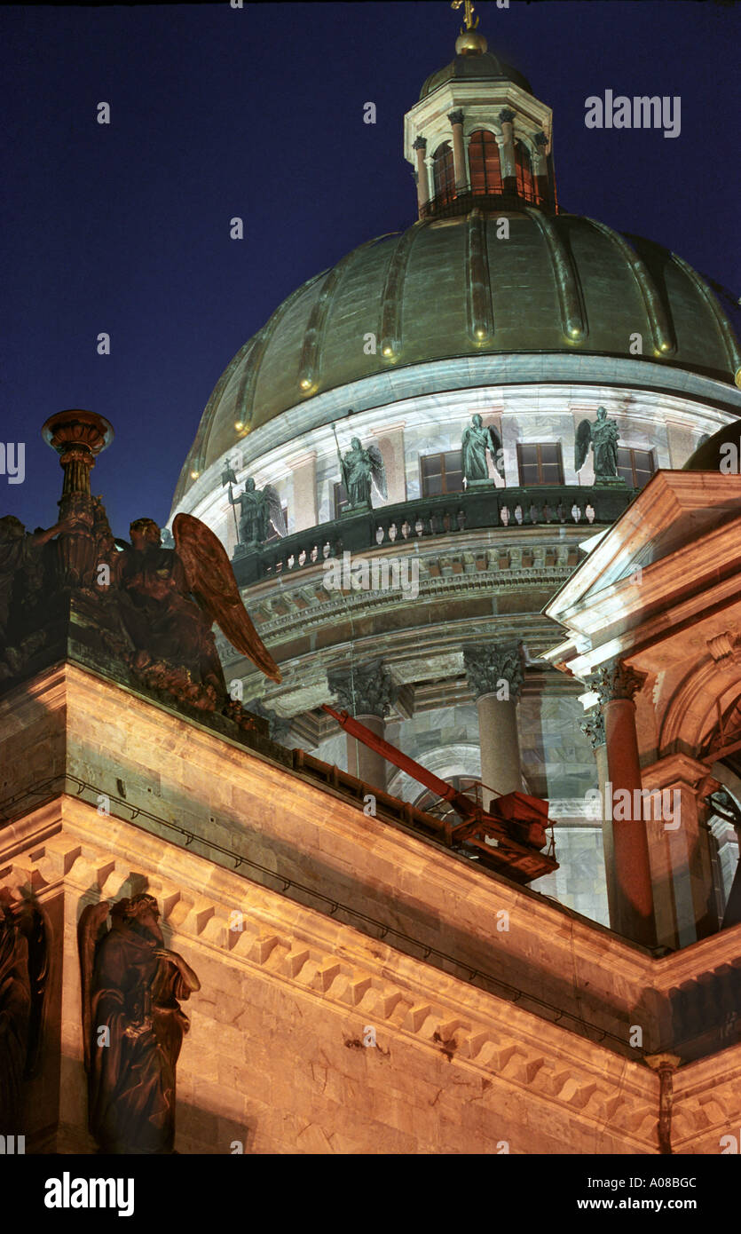 Isaac cathedral in st hi-res stock photography and images - Alamy