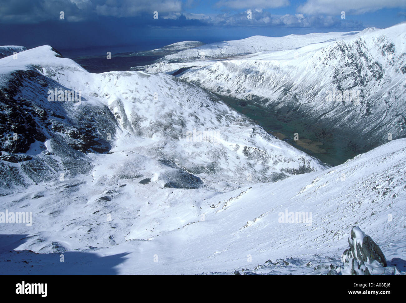 Foel goch Cwm Cywion Y Llymllwyd The Mushroom Garden and Nant Ffrancon ...