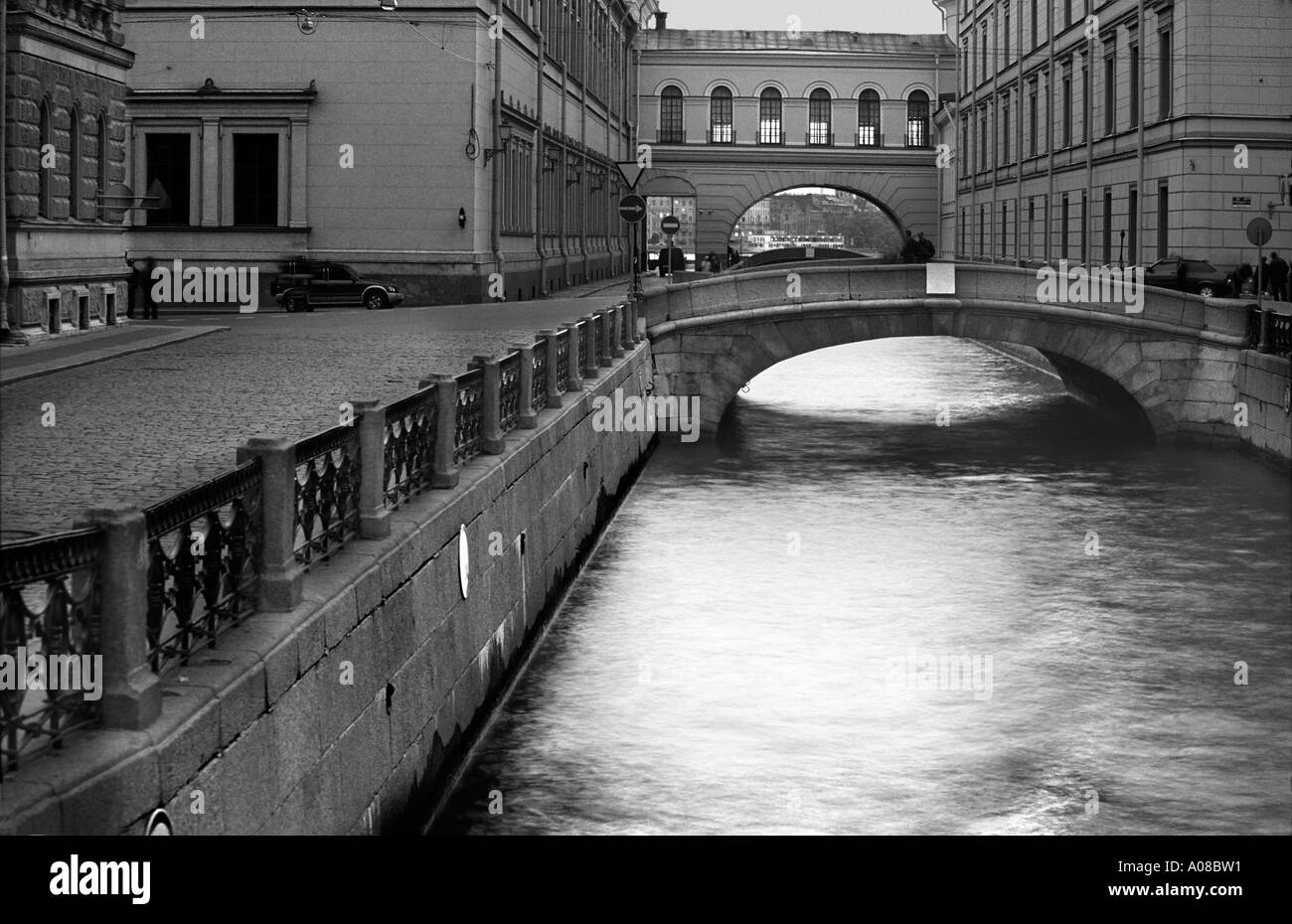 St petersburg russia hermitage Black and White Stock Photos & Images ...