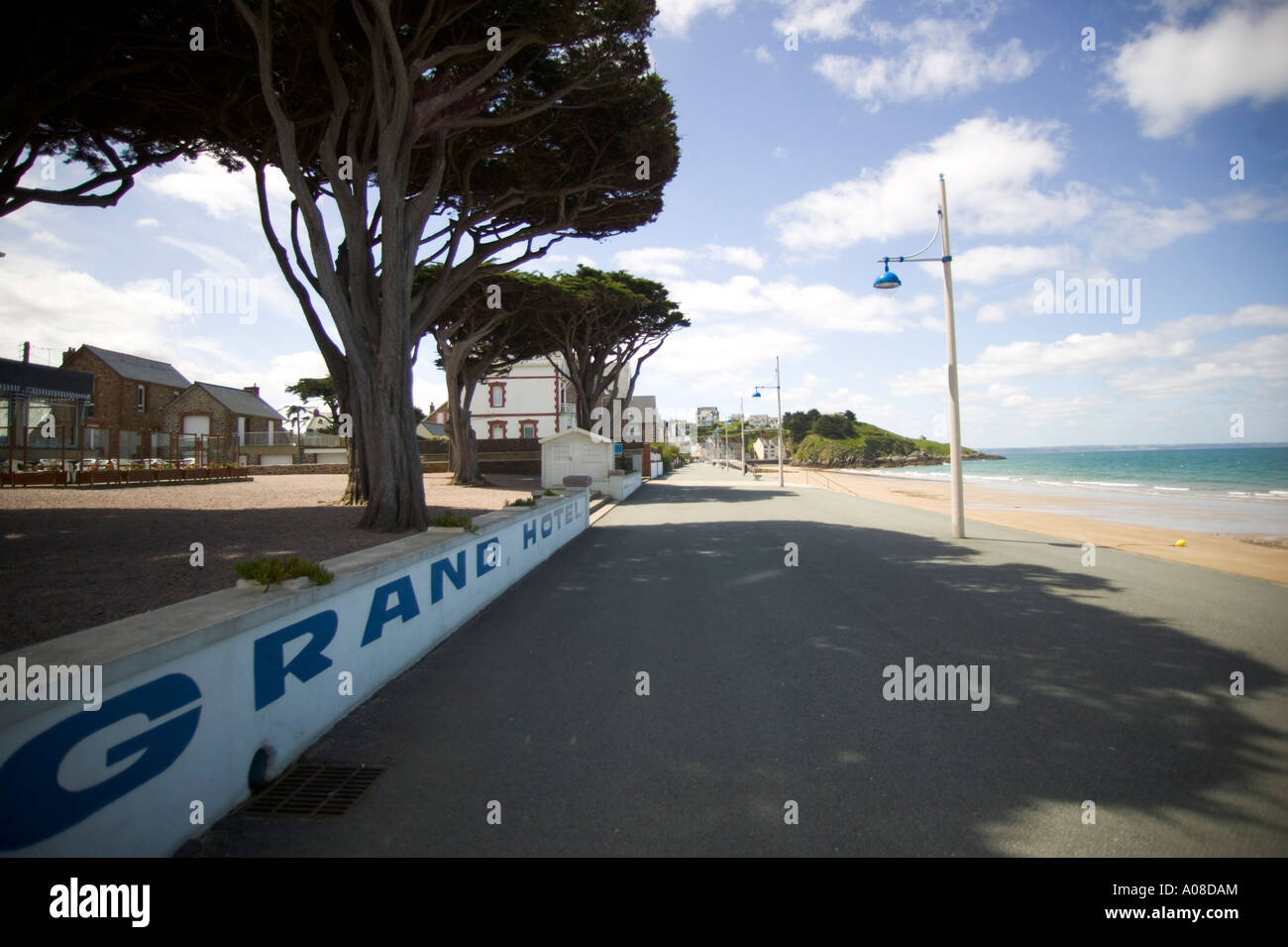 Grand Hotel du Val Andre Pleneuf Val Andre Stock Photo - Alamy