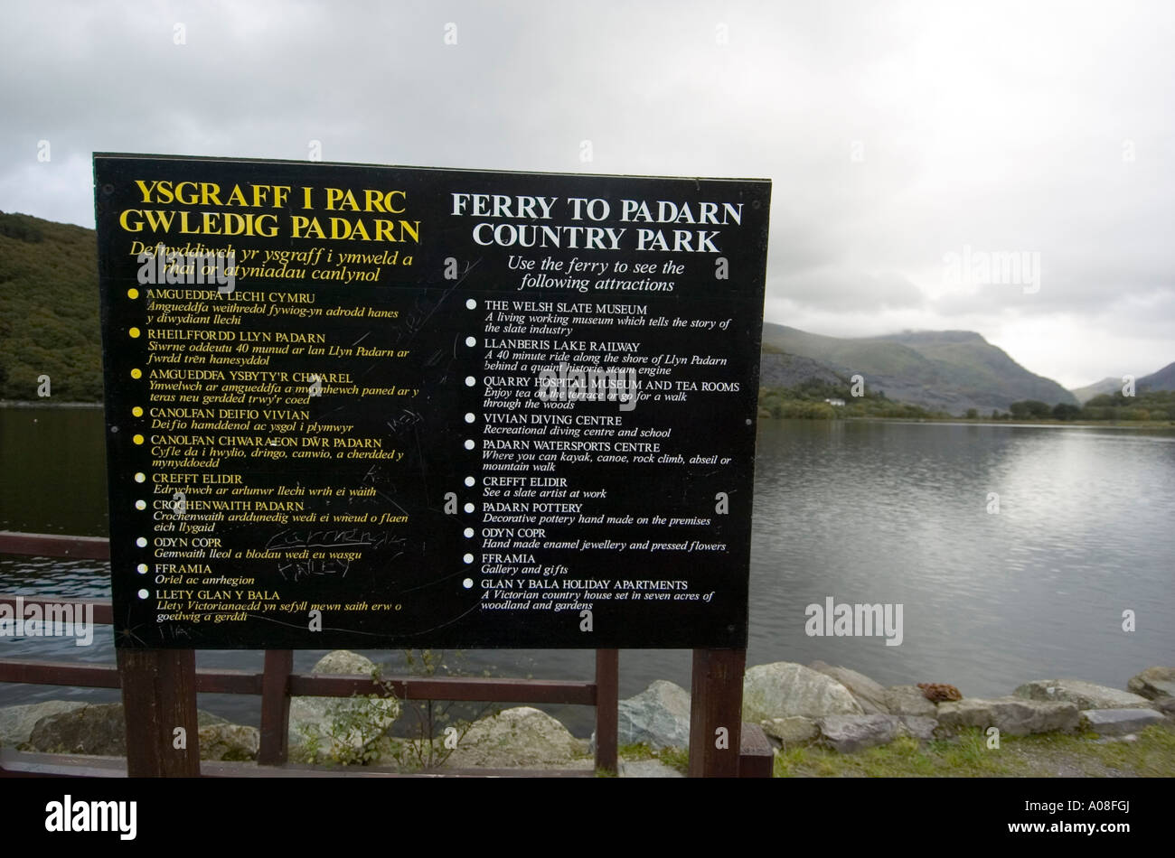 Llanberis village hi-res stock photography and images - Alamy