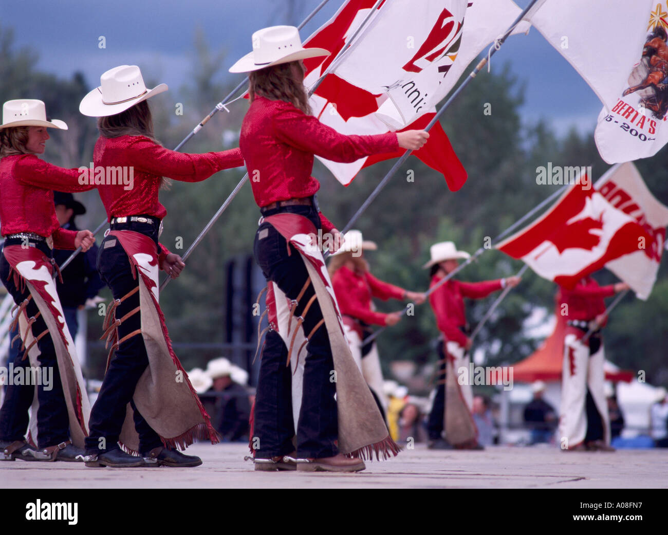Calgary stampede cowboy cowgirl hi-res stock photography and images - Alamy