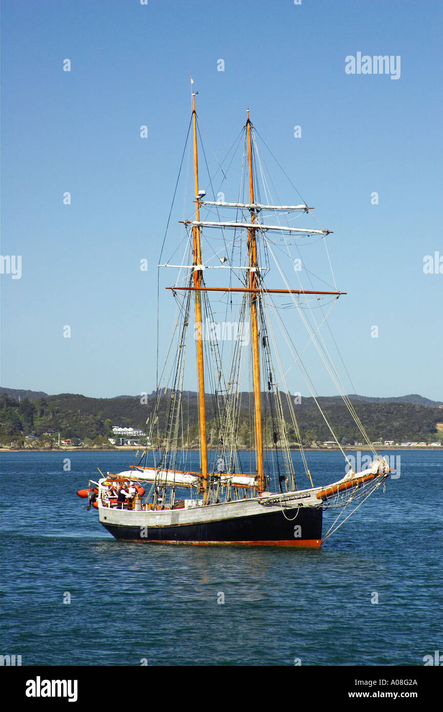 Historic Ship R Tucker Thompson Russell Bay of Islands Northland New ...