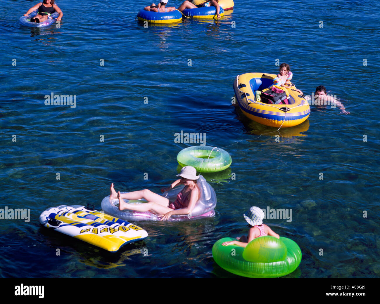 Lazy River Tubing High Resolution Stock Photography and Images - Alamy