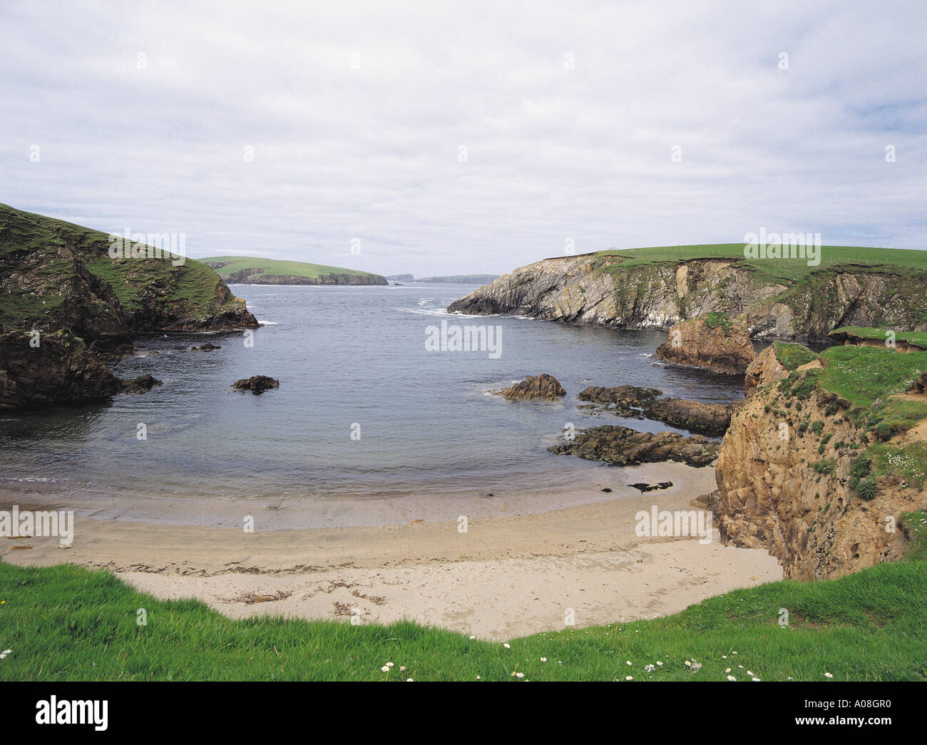 Spiggie beach hi-res stock photography and images - Alamy