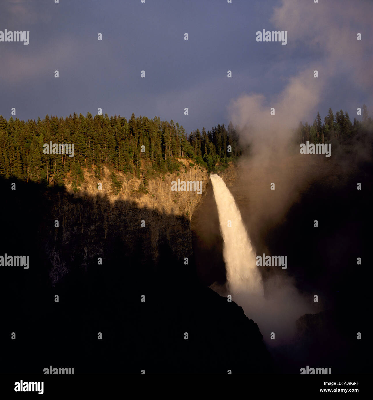 Helmcken Falls, Wells Gray Provincial Park near Clearwater, BC ...