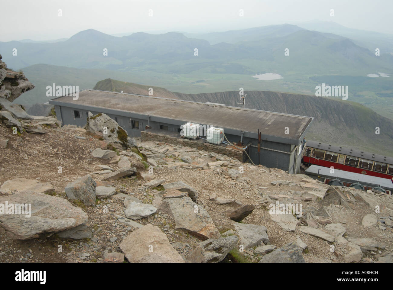Snowdon railway building hi-res stock photography and images - Alamy