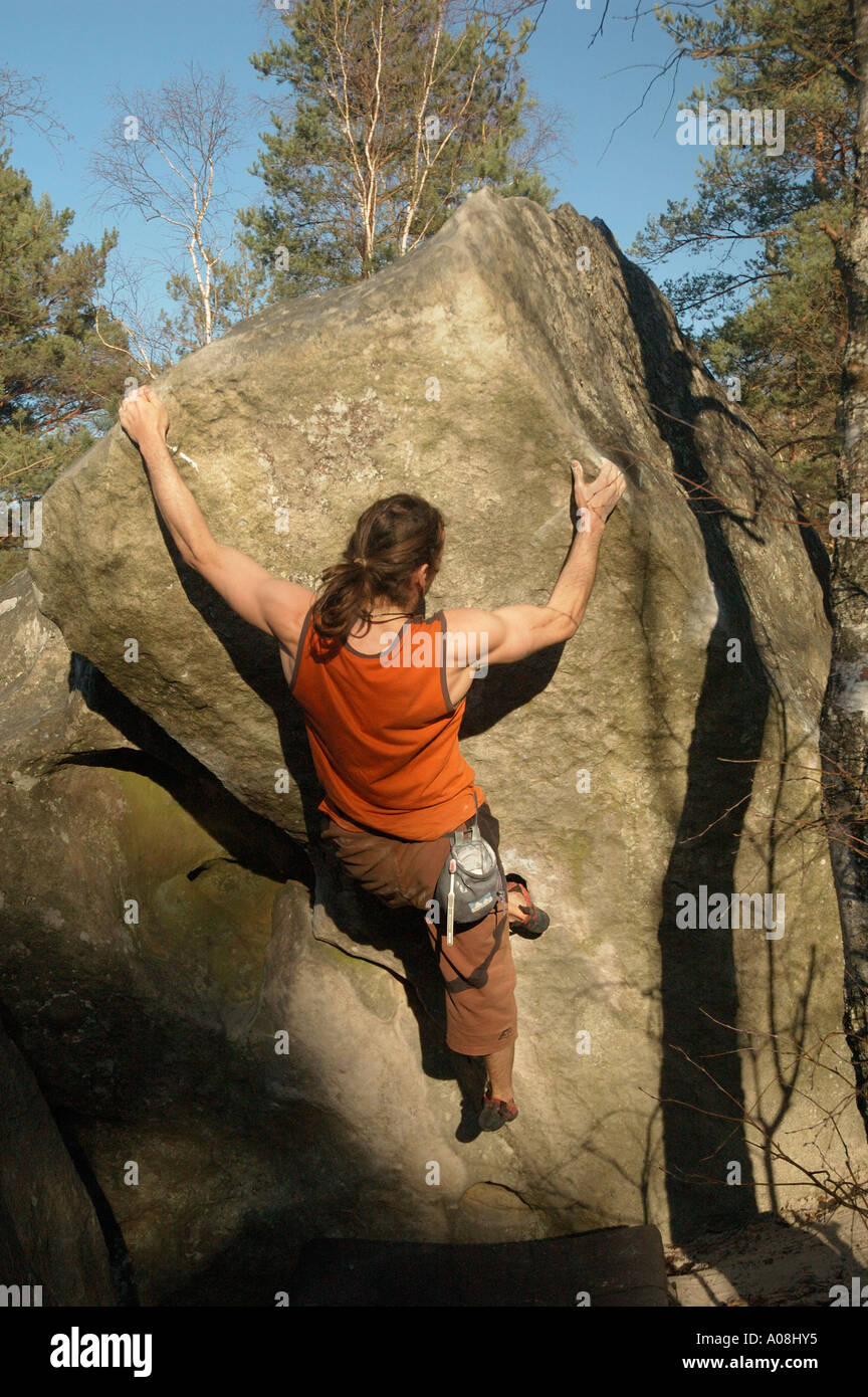 Fontainebleau Climbing High Resolution Stock Photography and Images - Alamy