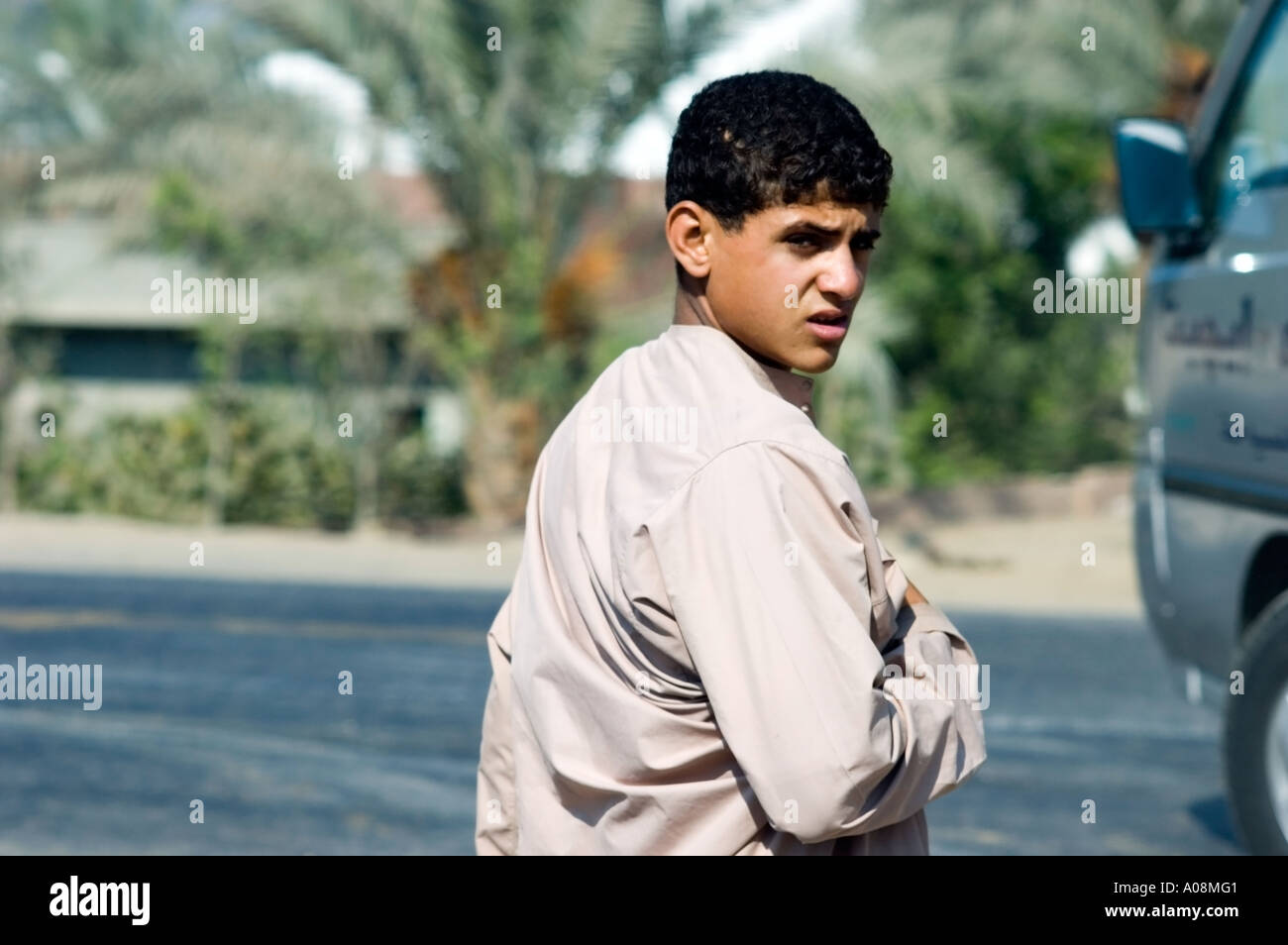 Teenage Arab boy, Giza, Cairo, Egypt, Africa Stock Photo - Alamy