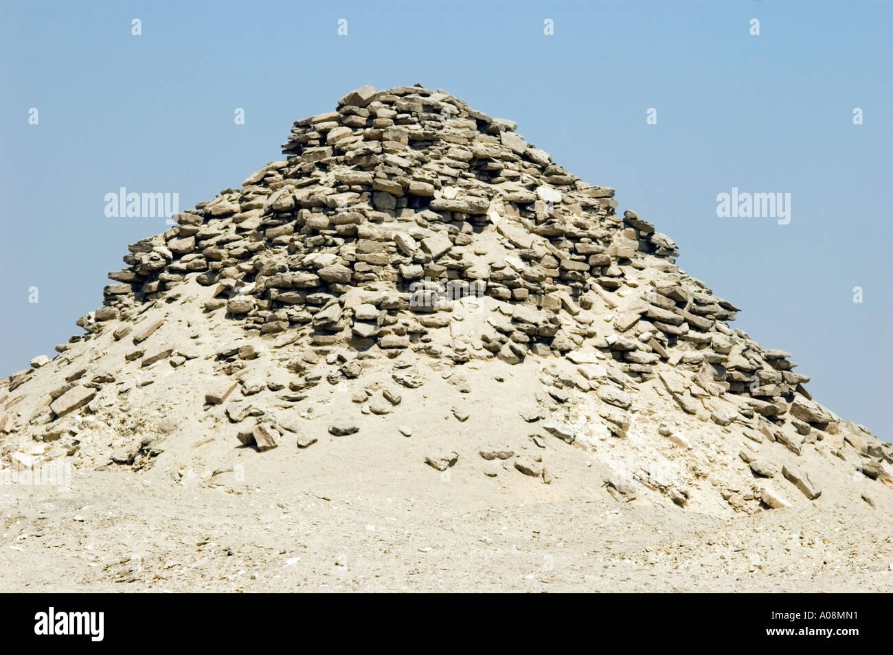 Mastaba pyramid tomb at Saqqara pyramid complex, Saqqara Nile Valley ...