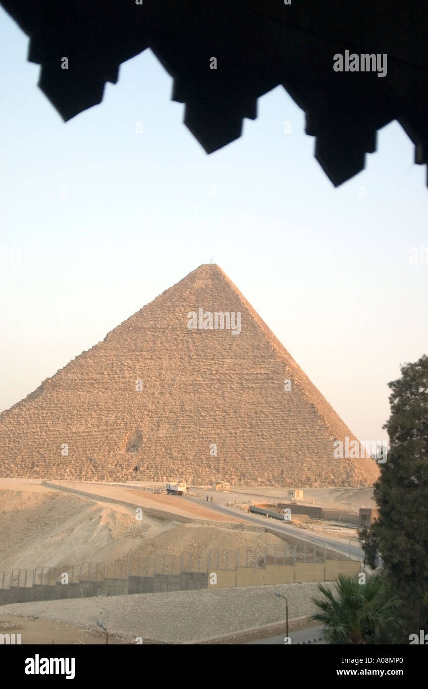 The great Pyramids at Giza, Cairo, Egypt, Africa Stock Photo - Alamy