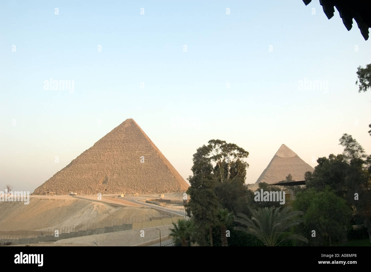 The great Pyramids at Giza, Cairo, Egypt, Africa Stock Photo - Alamy