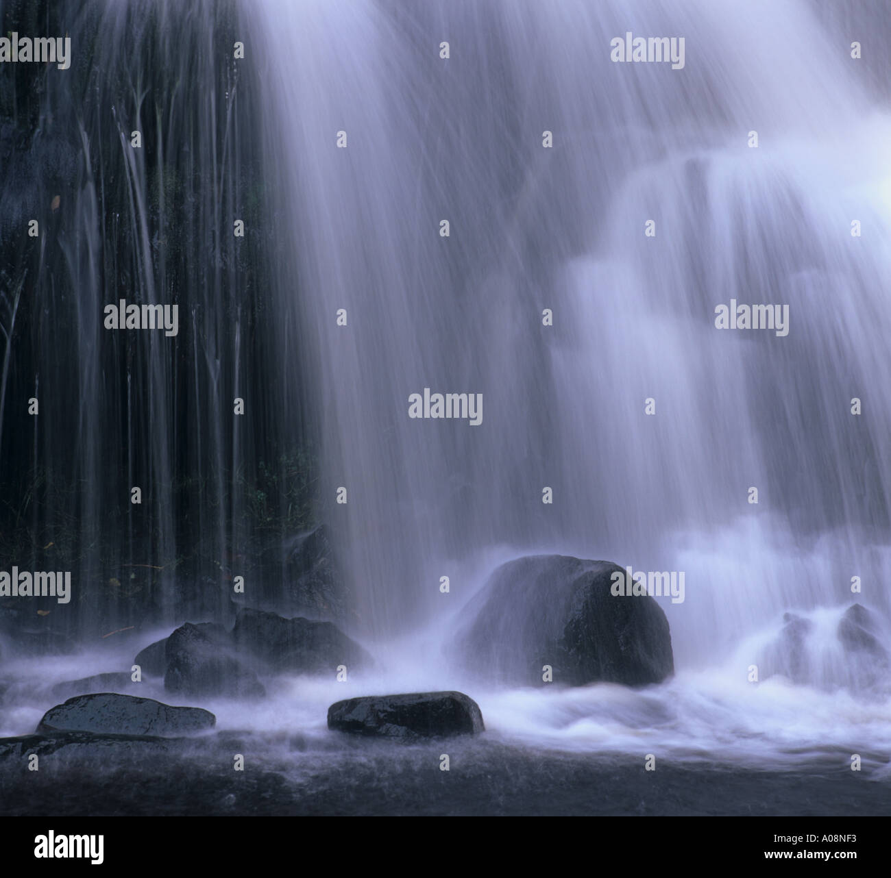 Detail of East Gill Falls at Keld in North Yorkshire, England Stock ...