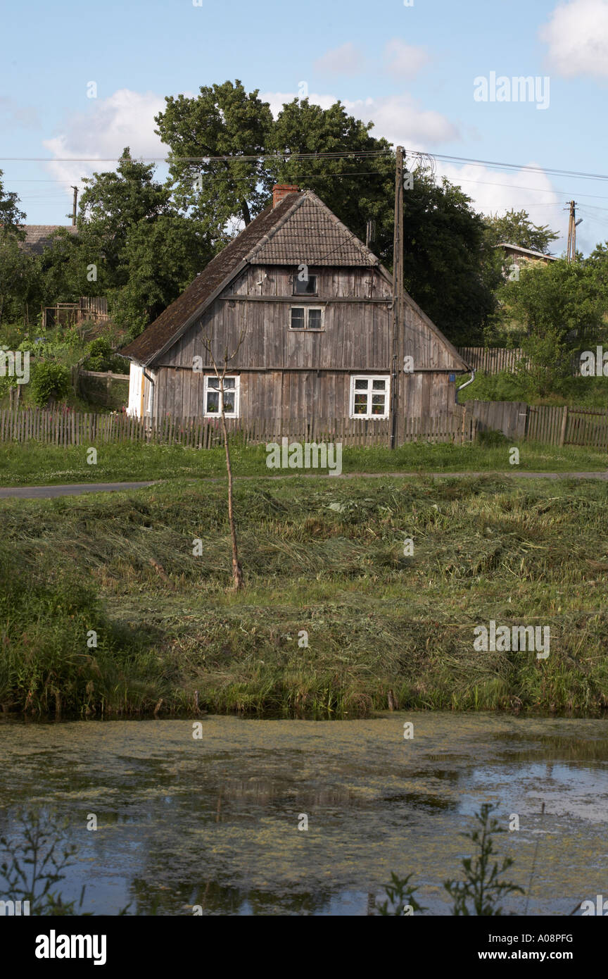 Old farm building in Poland Stock Photo - Alamy